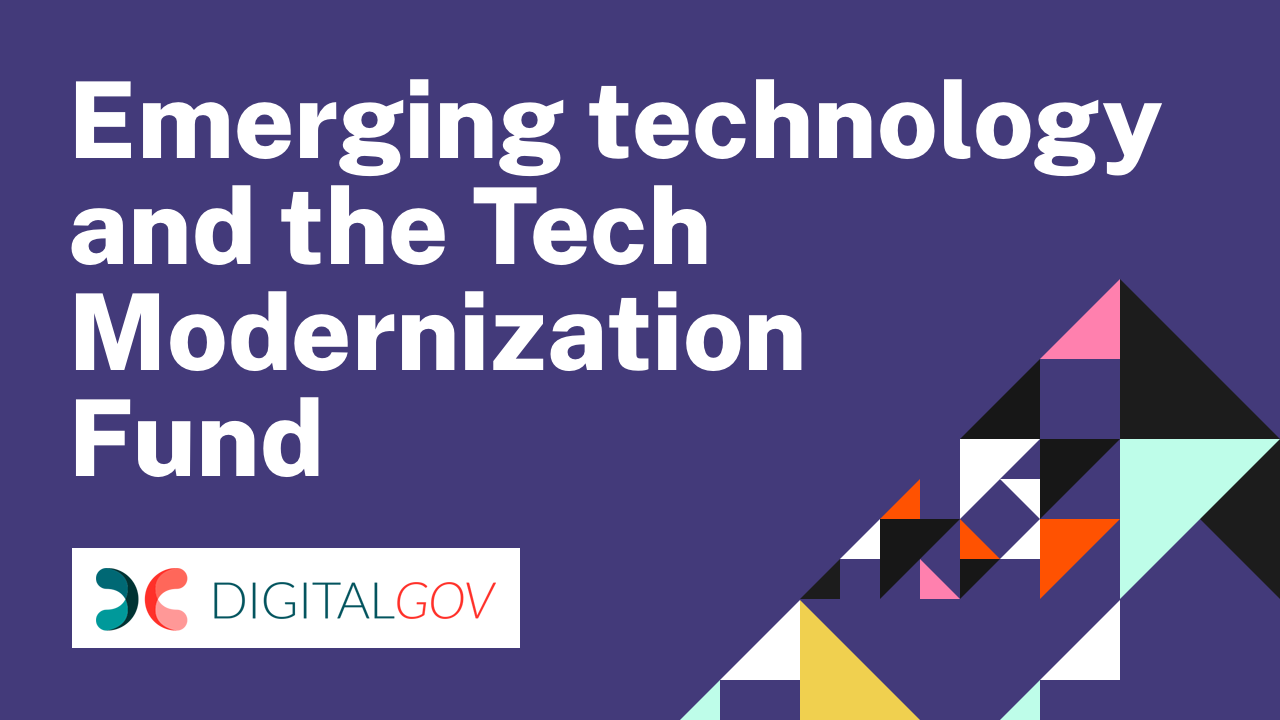 An Overview of the Technology Modernization Fund (TMF) – Digital.gov